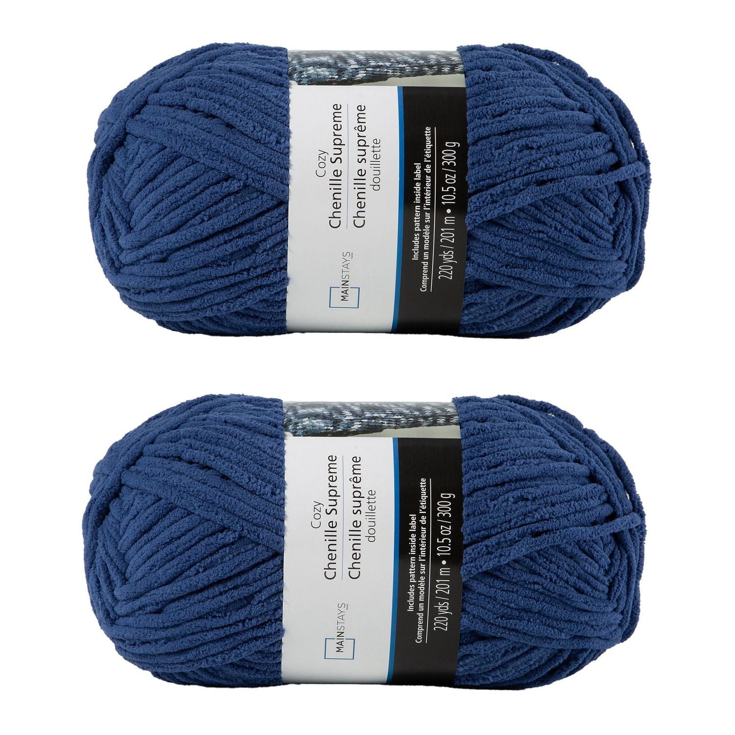 Click here for Mainstays 2 Pack Nautical Blue Polyester Yarn prices