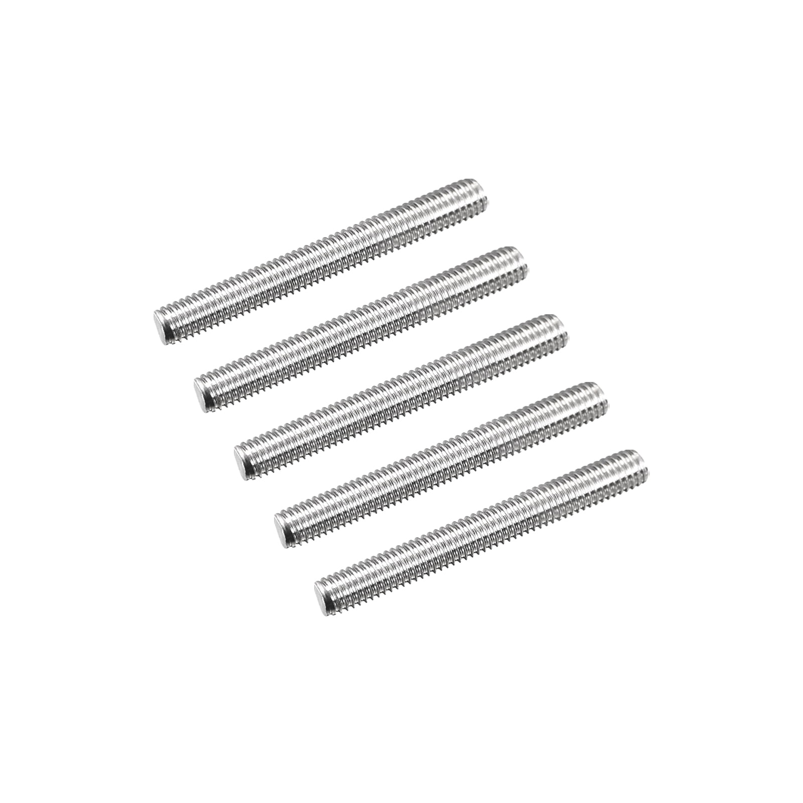 Uxcell Fully Threaded Rod M5 x 40mm 0.8mm Thread Pitch 304 Stainless ...