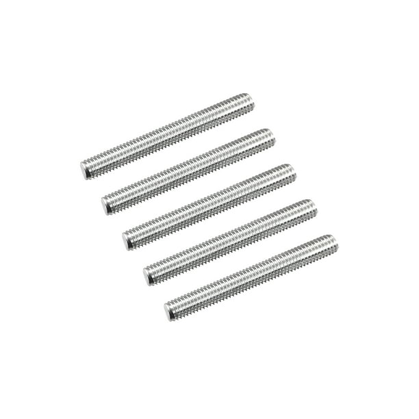 Uxcell Fully Threaded Rod M5 x 40mm 0.8mm Thread Pitch 304 Stainless ...