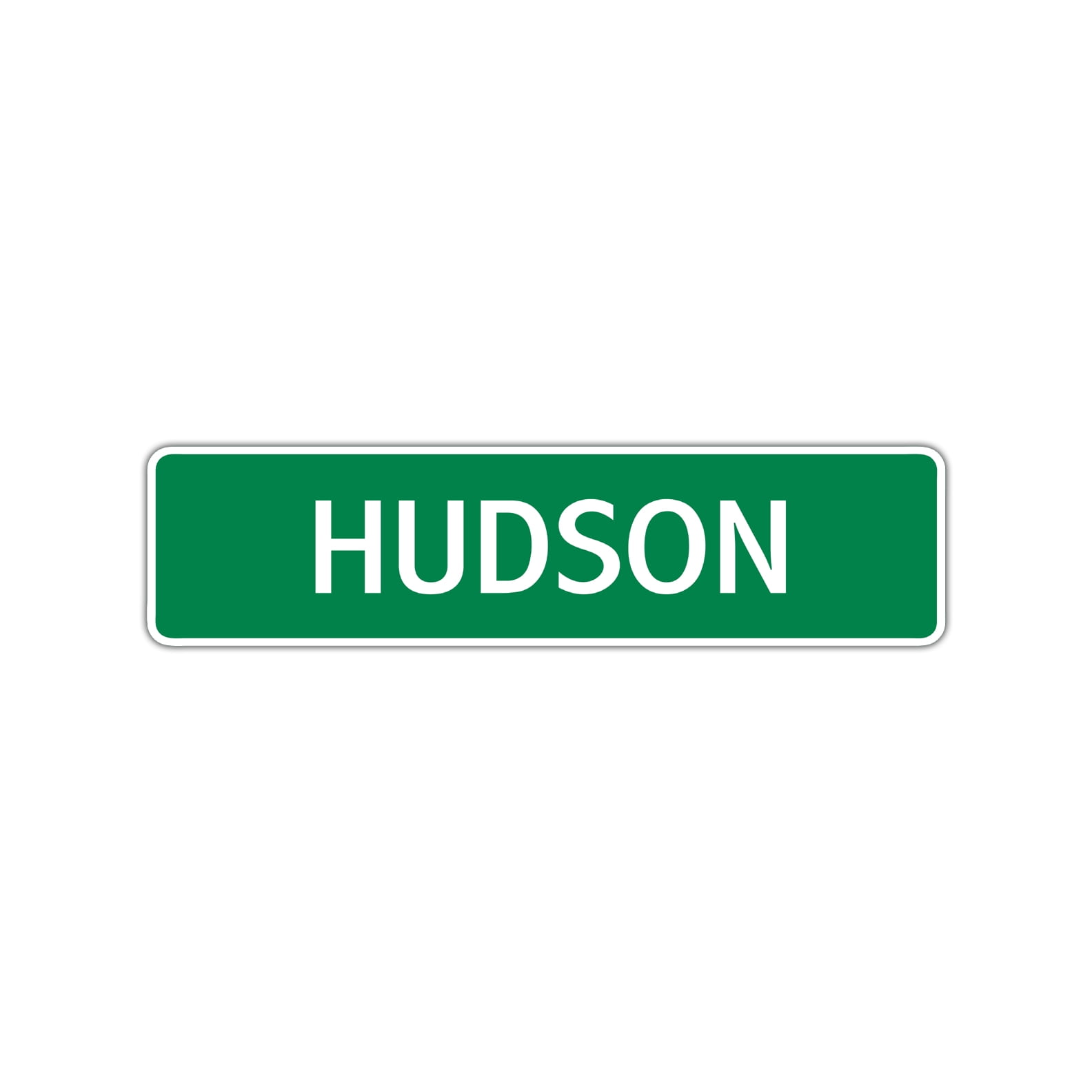 Hudson Boys Letter Printed Label Indoor Outdoor Children Name Wall ...