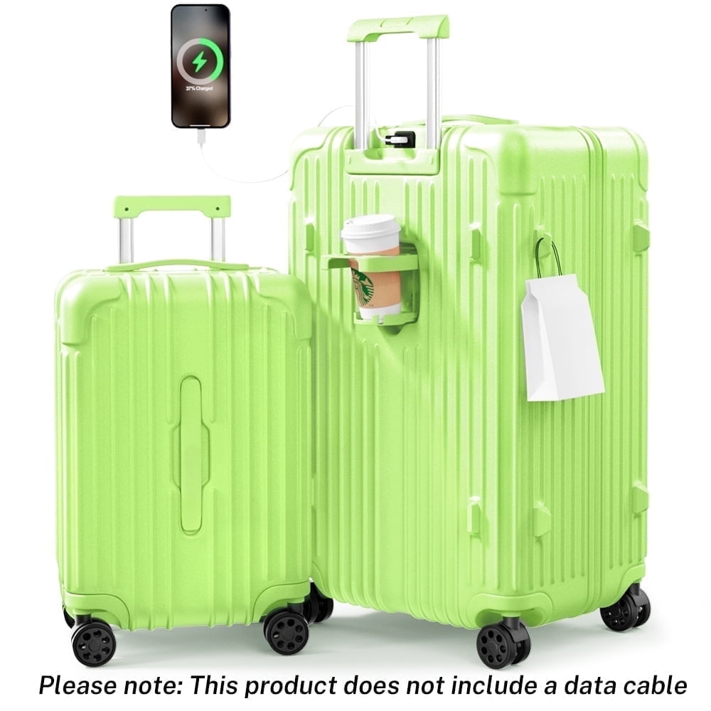 Click here for Antako Luggage Sets 2 Pieces Pc Abs Hardside Carry... prices