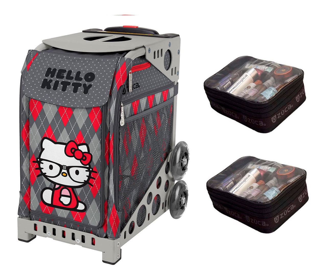 Zuca Sport Bag - Hello Kitty Geek Chic with Gift 2 Small Utility Pouch ...