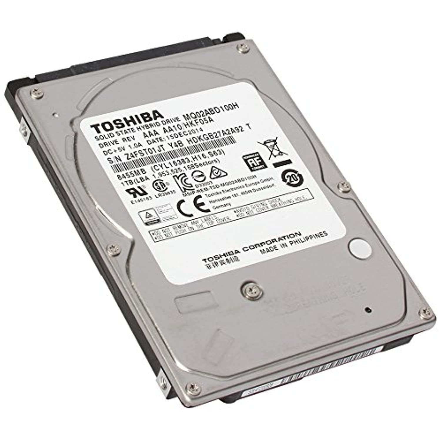 Toshiba 500 GB 2 5 Internal Hybrid Hard Drive SATA 8 GB SSD Cache Toshiba 500 GB 2 5 Internal Hybrid Hard Drive SATA 8 GB SSD Cache