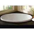Proflo Pfs5838 Lansford 58" X 38" Drop In Acrylic Soaking Tub - White ...