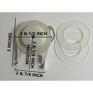 Delta Flapper (ABS and Rubber Gasket) RP72472 - Walmart.com