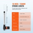 KFFKFF 24V Linear Actuator High Speed 0.98"/s Linear Motion Actuator ...