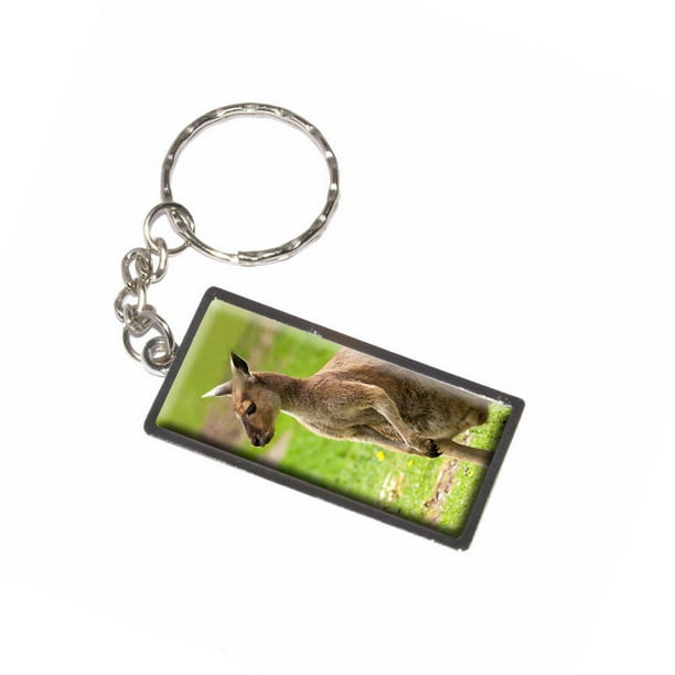 Kangaroo Keychain Key Chain Ring - Walmart.com