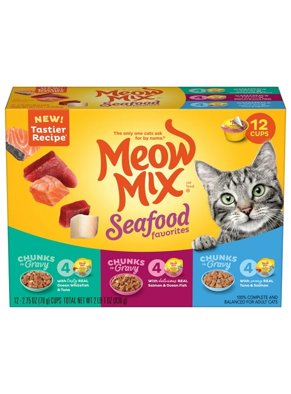 Meow Mix Cat Food in Meow Mix - Walmart.com