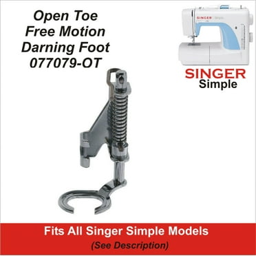 Singer Compatible 1/4 Inch Foot 2500267 Fits Quantum Futura Models ...
