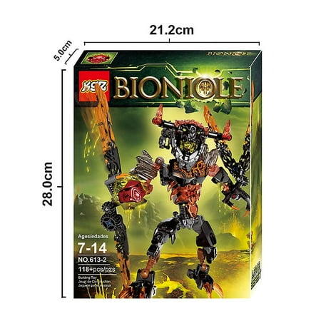 Bionicle Lava Beast Action Figures Building Block Robot Toys For Kids ...