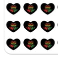 Black History Month Heart in Hands Heart Shaped Planner Calendar ...
