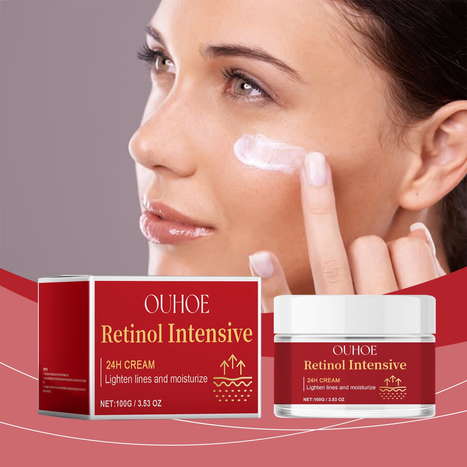Fiudx Crema de Retinol, Crema Intensiva Antiedad con Retinol, Crema ...