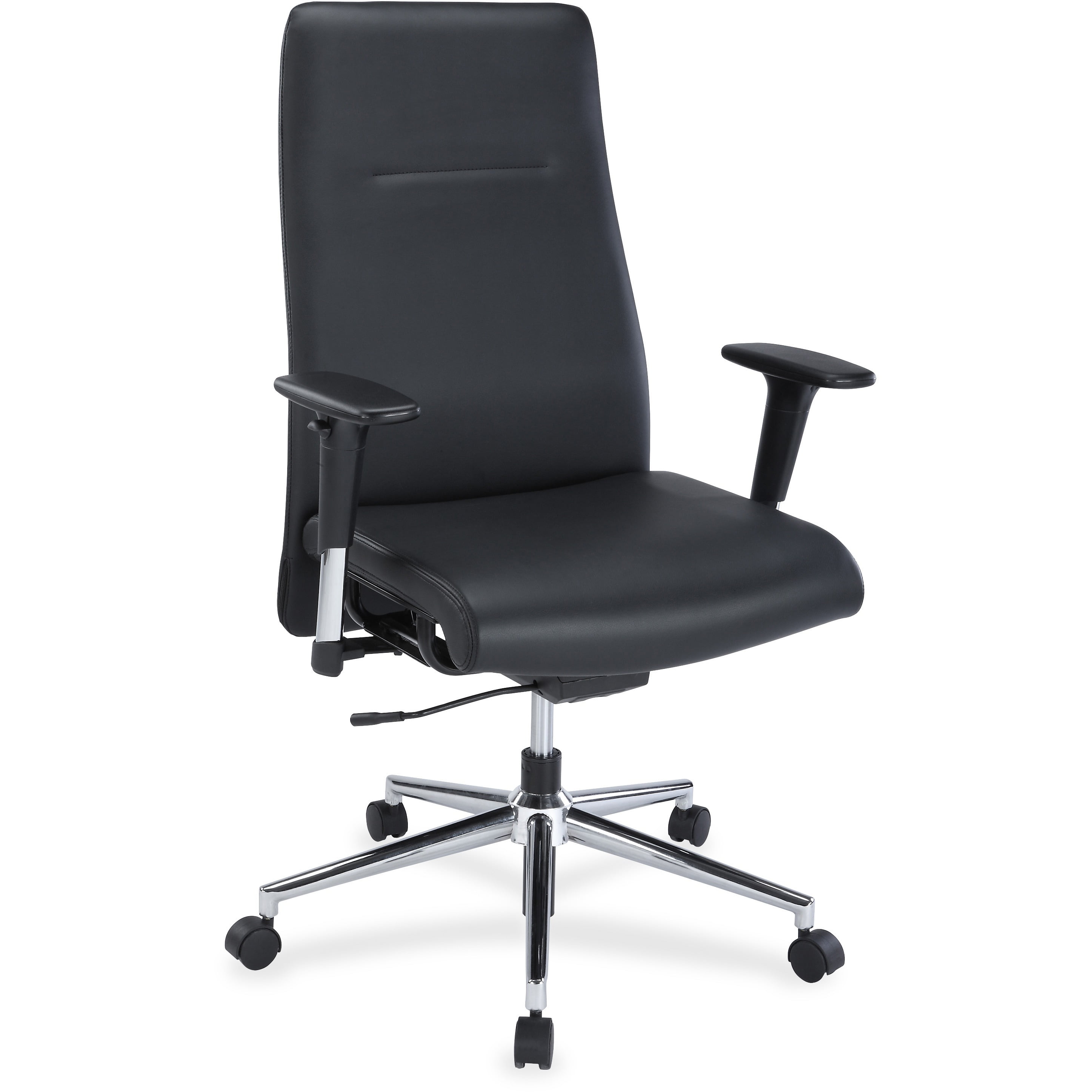 Lorell Leather Suspension Chair - Walmart.com