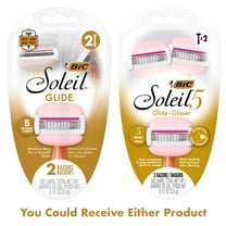 BIC Soleil Glide Disposable Razors for Women, 5 Blades With Shea Butter ...