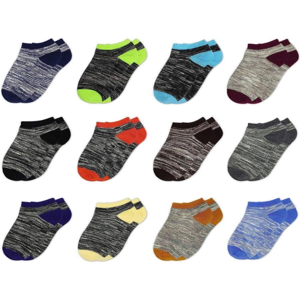 Click here for Ousitaid 12 Pairs Toddler Kids Socks Half Cushion... prices