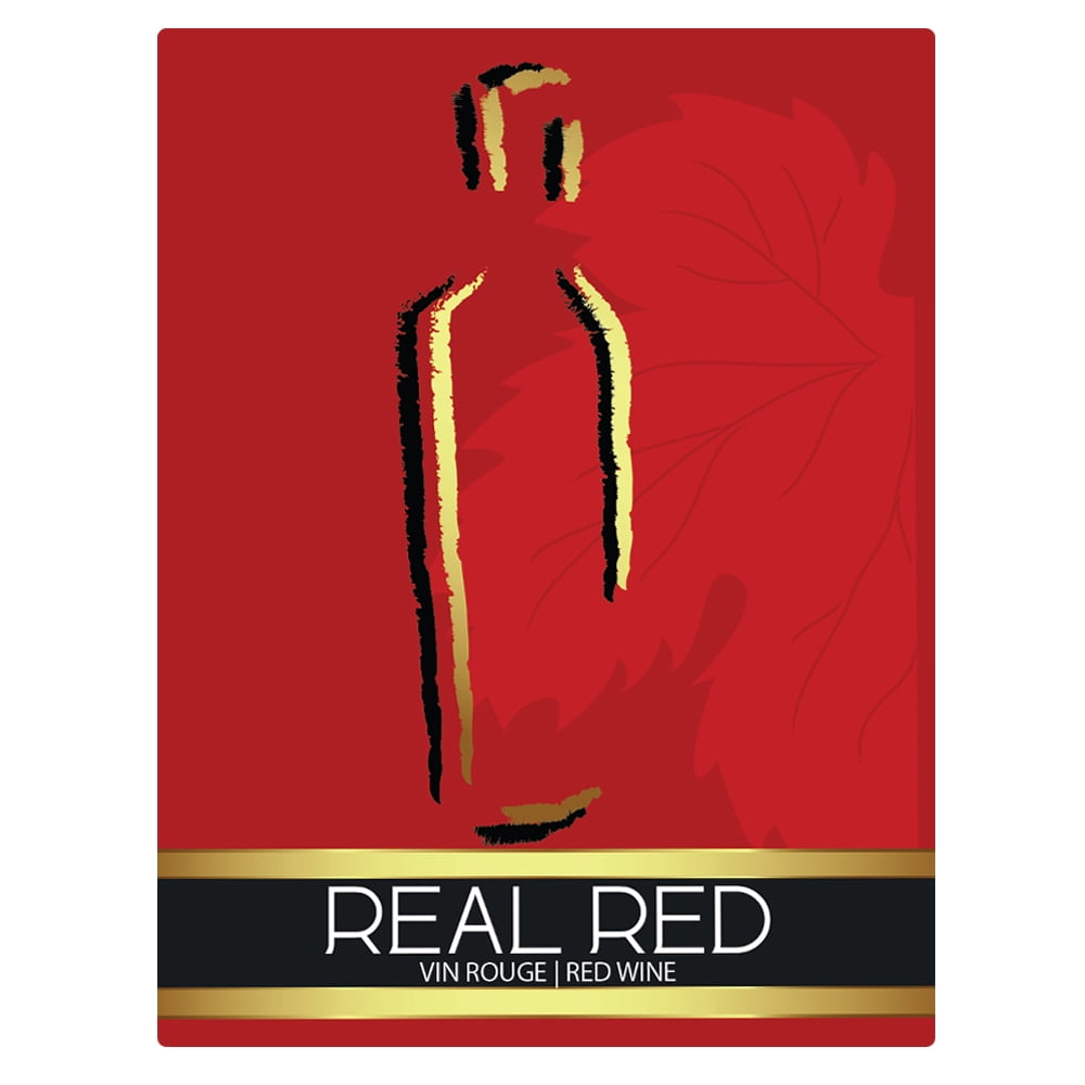 Real Red Wine Labels - Walmart.com - Walmart.com