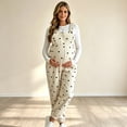 YTSIYI Maternity Clothes,Maternity Overalls Heart Print Adjustable ...