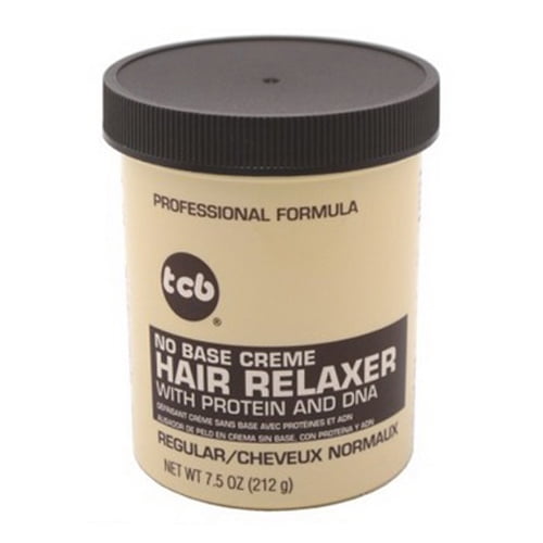 Tcb No Base Creme Hair Relaxer, Regular Jar, 7.5 Oz, 6 Pack - Walmart.com