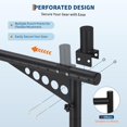 Mescukay Extendable Truck Ladder Rack for Pickup, 48"–72" Adjustable ...