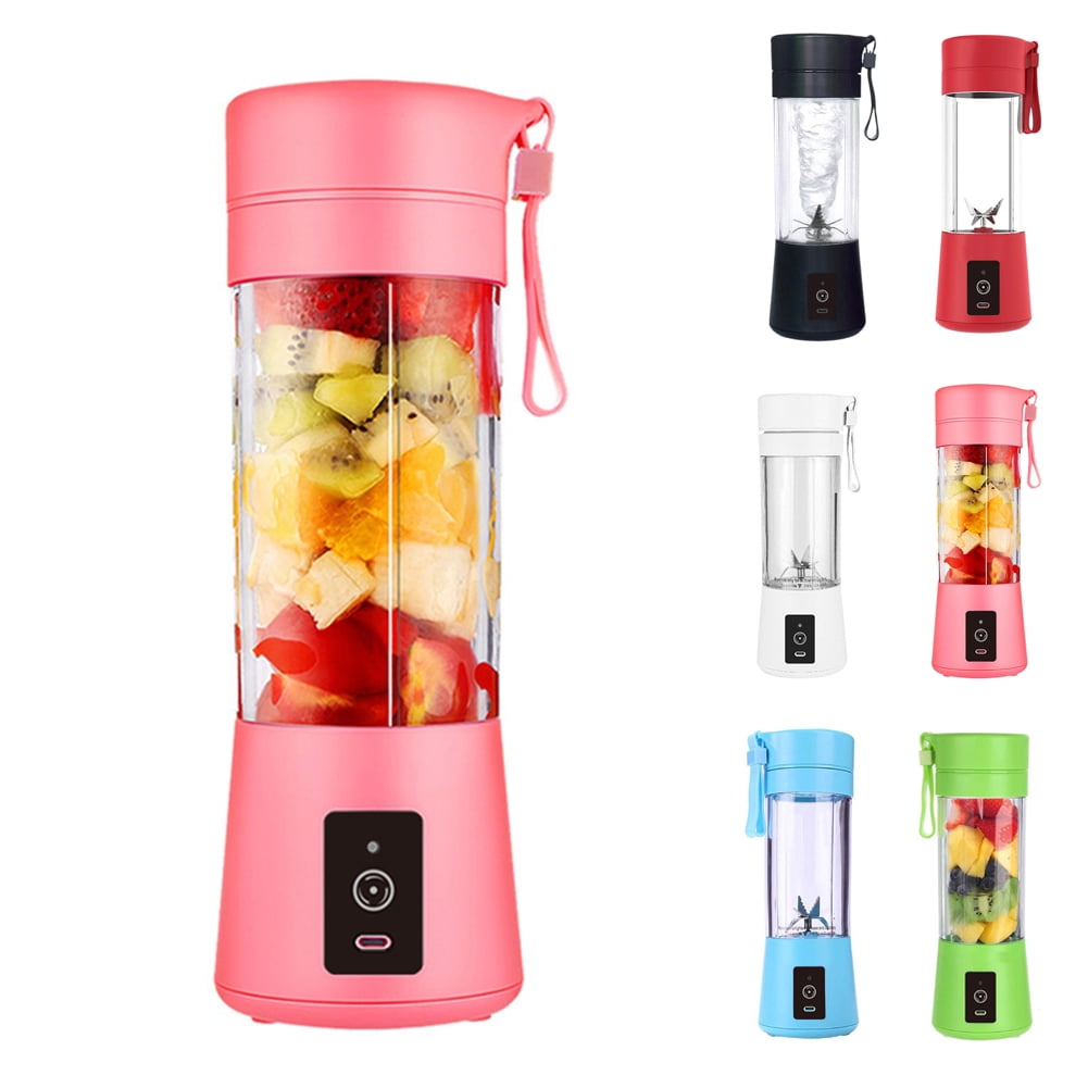Dengjunhu 380ml Portable Blender Fruit Juicer, One-button Start ...