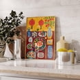 Affixzi Asian Cuisine Art Print, Oriental Kitchen Decor, Dinner Table ...