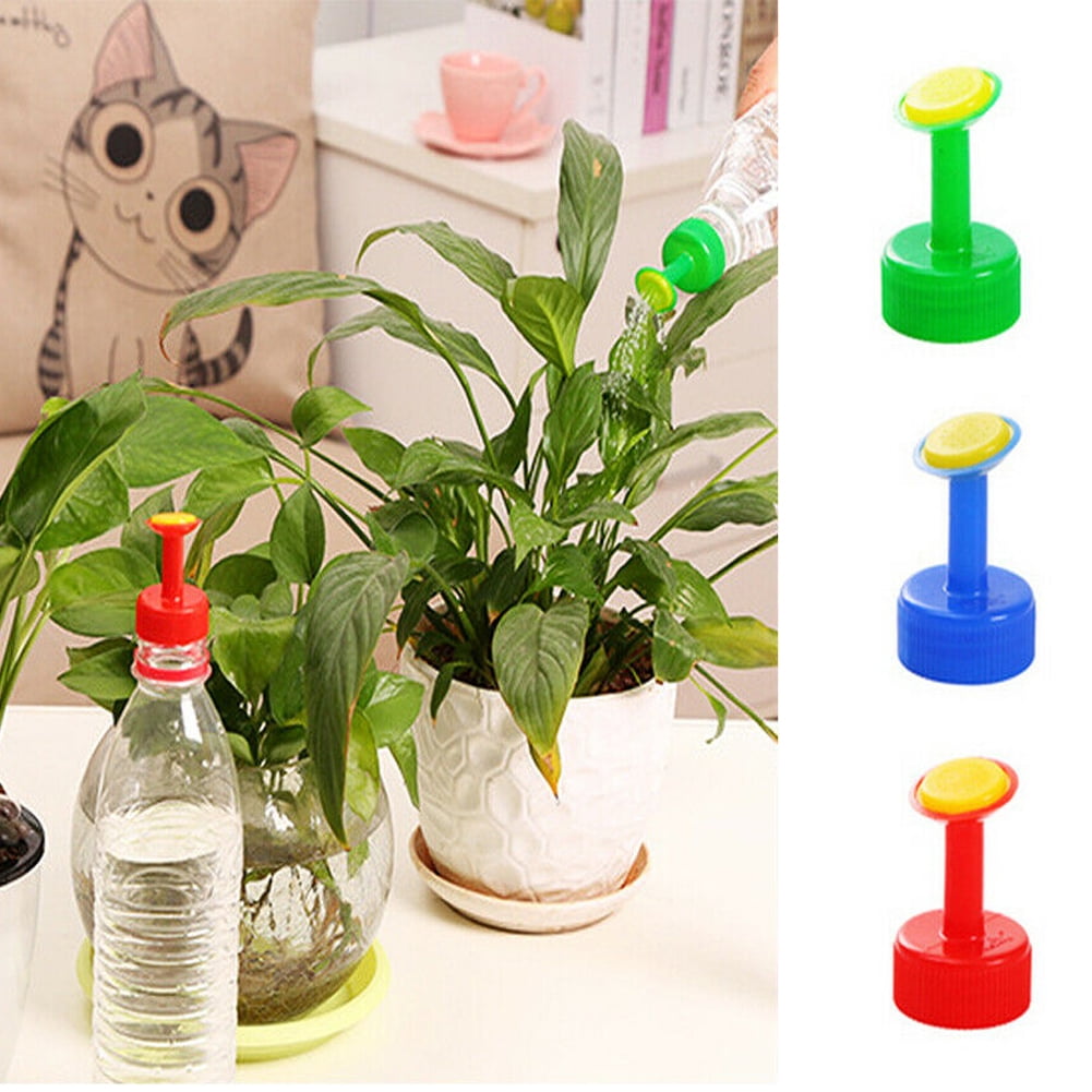 SPRING PARK 5 Pcs PVC Plastic Bottle Cap Watering Little Sprinkler Head ...