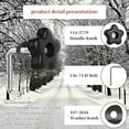 114-3779 & 136-7130 & 107-3844 Snow Blower Handle Knob and Lock Bolt ...