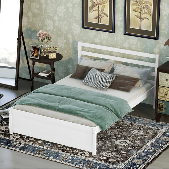 White Full Size Beds