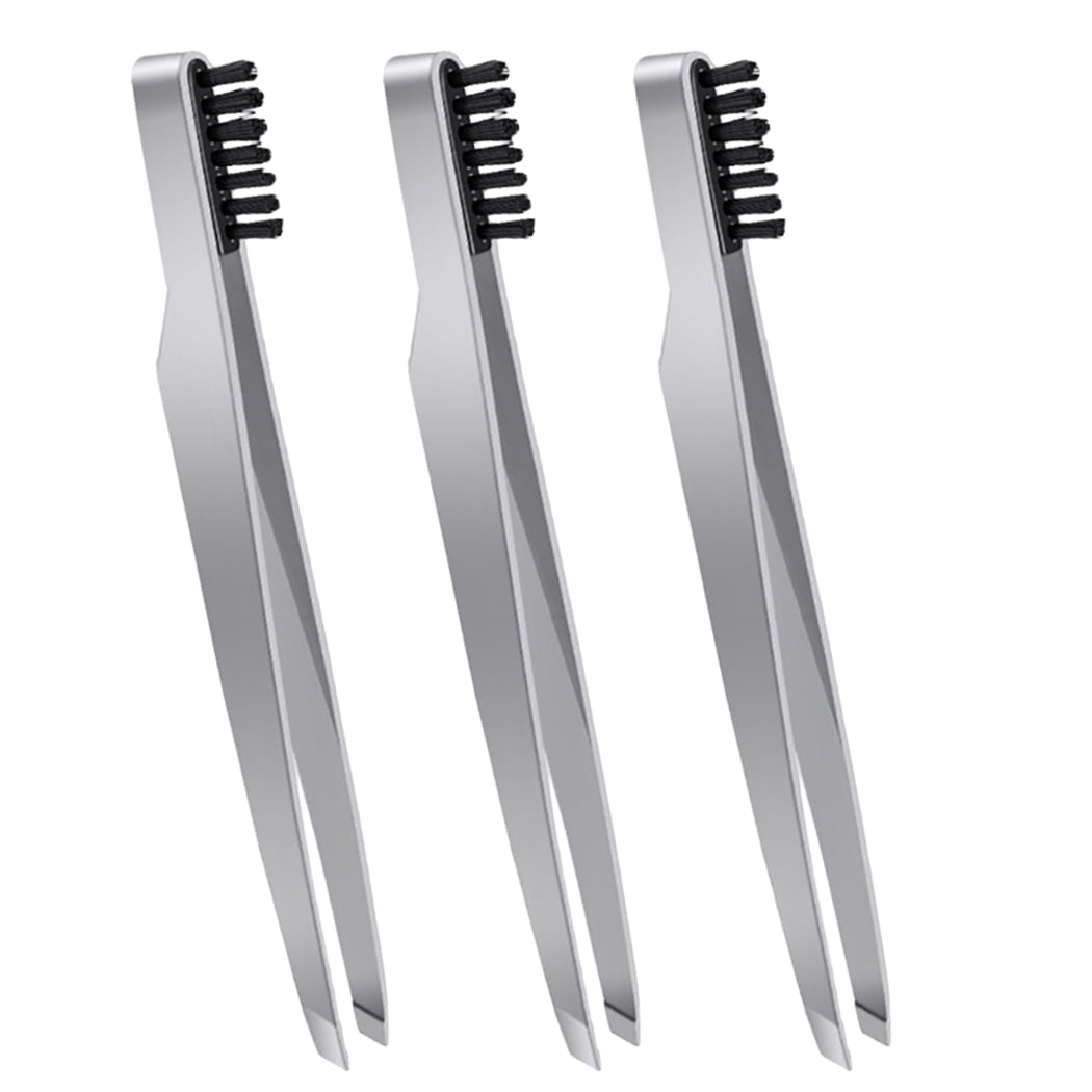Click here for Nobrand 3pcs Eyebrow Tweezer Stainless Steel Slant... prices