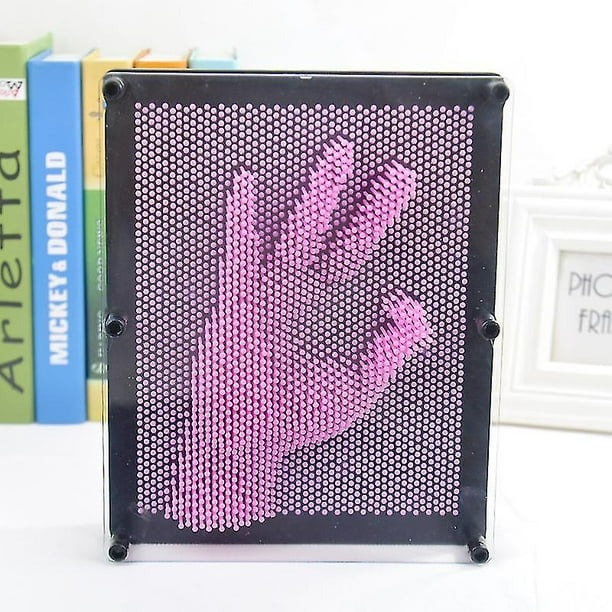 3d Clone Pin Art Sculpture Pin Impression Toy Home Office Desktop Toy ...