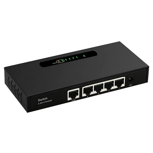 5 Port 2.5G Gigabit Plus Switch, Stable Gigabit Hub, Home Network Hub ...