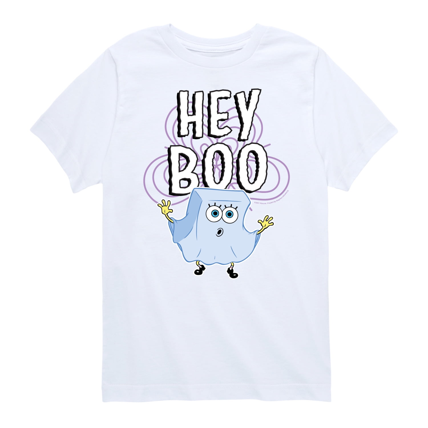 SpongeBob SquarePants - Hey Boo - Toddler And Youth Short Sleeve ...