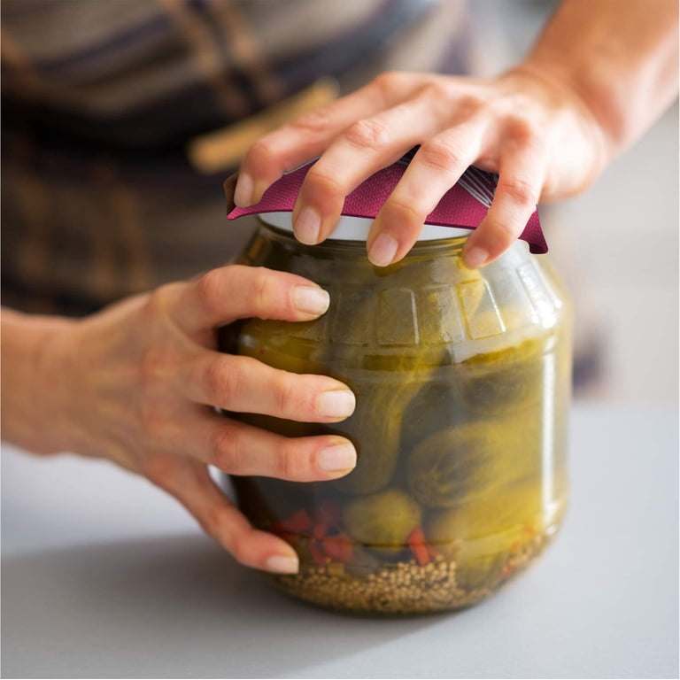 Jar Opener Pad JAR HEADS Rubber Jar Opener Gripper Pad 4 Pack - Thick 5 ...