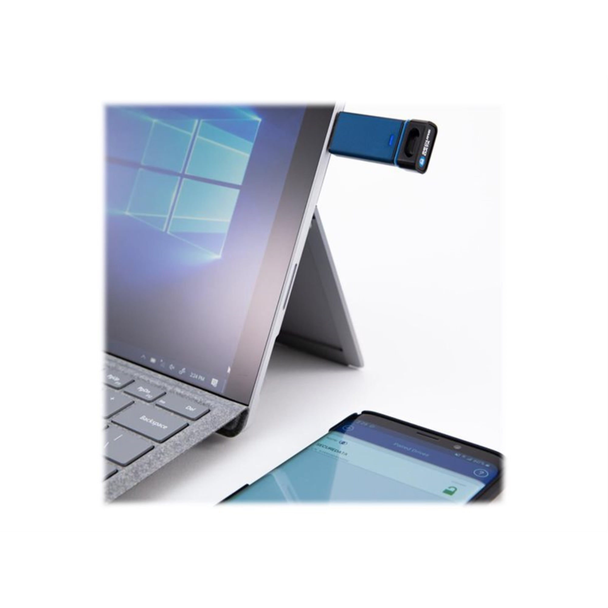 SecureDrive SecureUSB BT Hardware-Encrypted USB Flash Drive with Phone ...