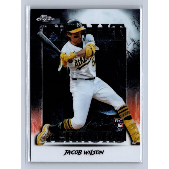 2025 Topps Chrome Update Night Terrors Jacob Wilson #NT-11 RC - Walmart.com