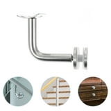 Raindrops Silver L-Shaped Handrail Bracket 2Pcs Stair Brackets for ...