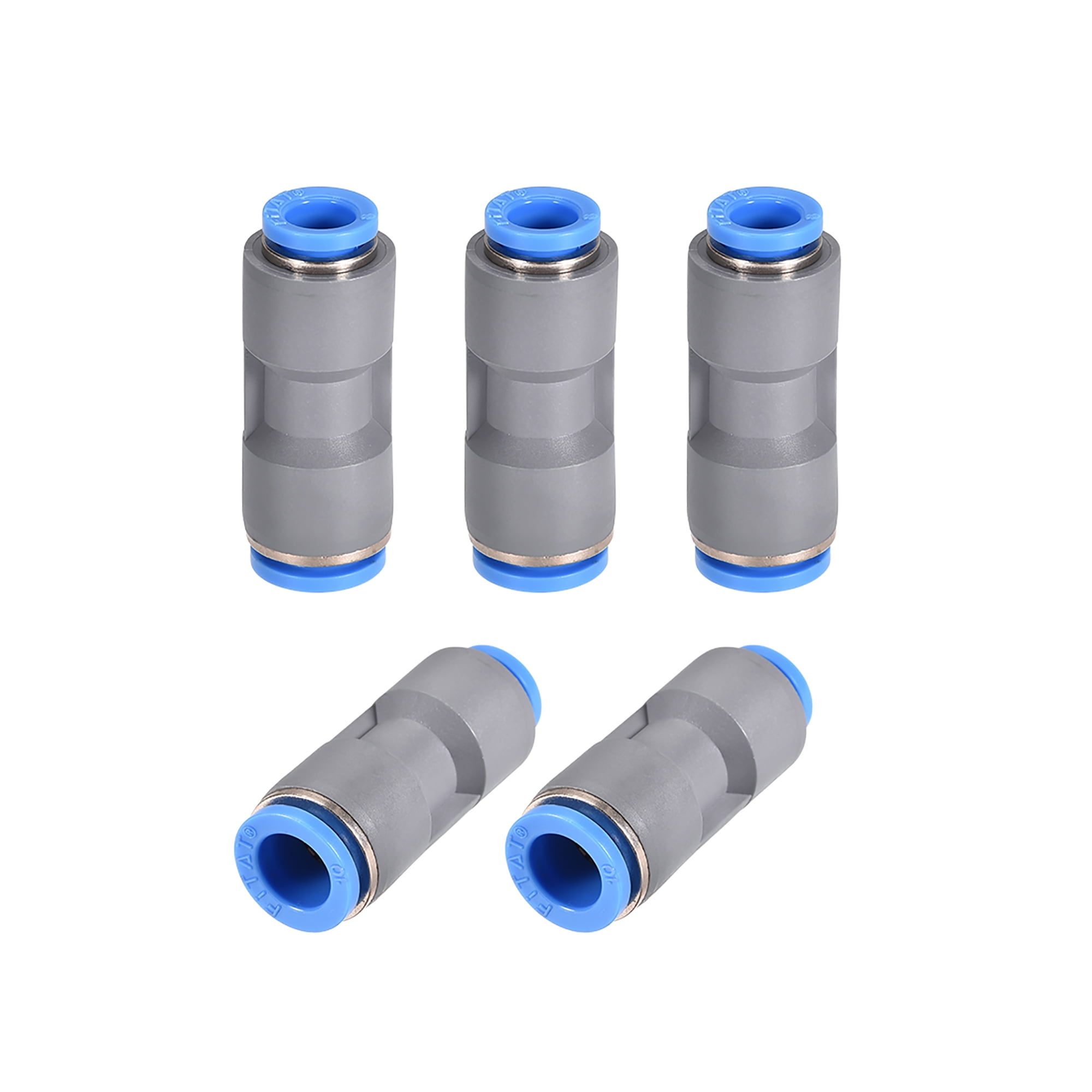 Straight Push Connectors 10mm to 8mm Quick Release Pneumatic Connector ...