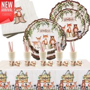 Forest Path Tablecovers (2 Pack), Jungle Party, Baby Shower, Birthdays ...