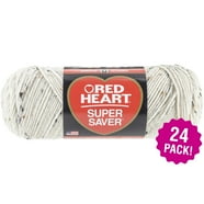 Red Heart Super Saver Yarn - Buff Fleck, Multipack of 6 - Walmart.com