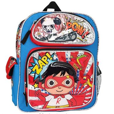 Ryans World School Backpack Set with Lunch Bag and Bookbag - 7 Piece ...