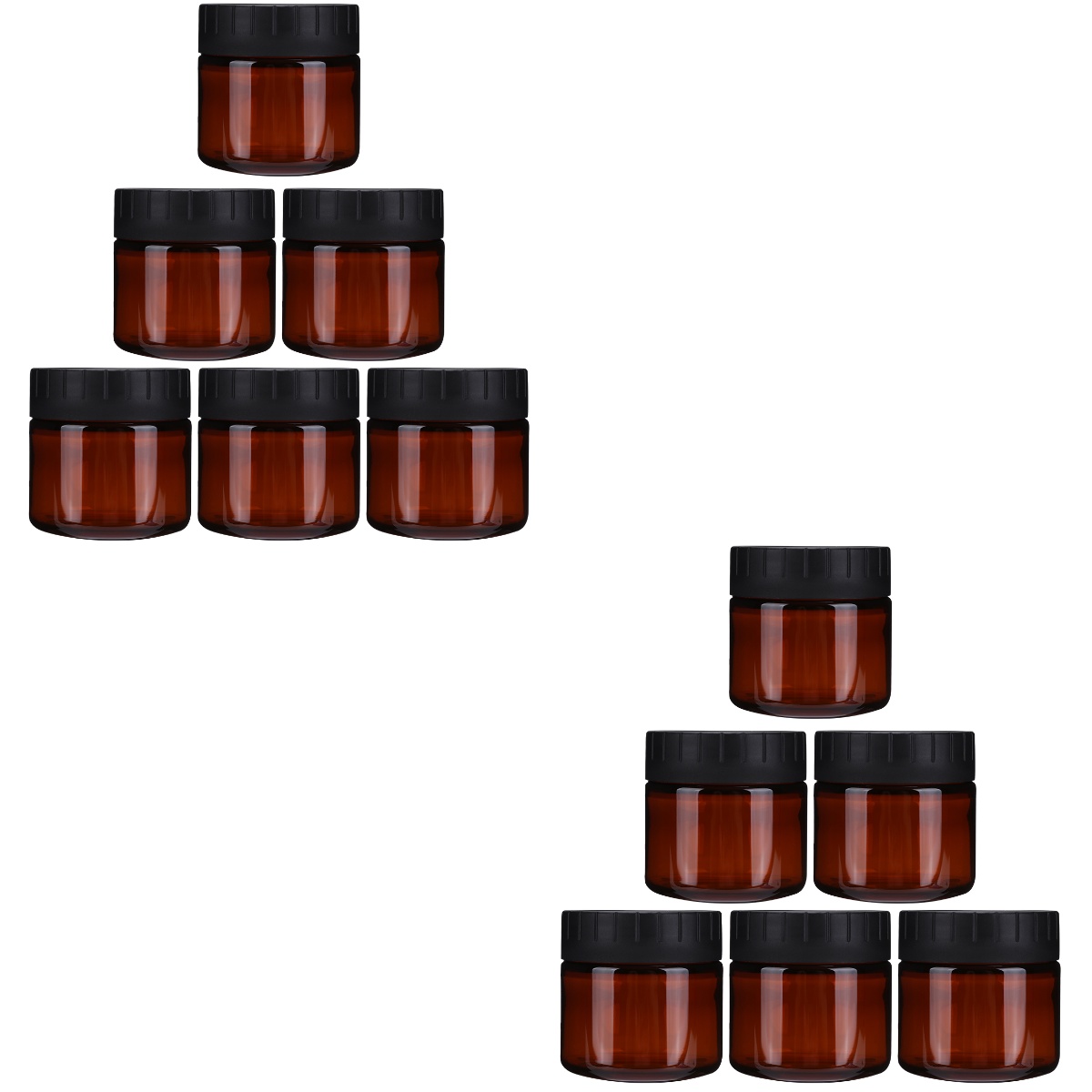 Buy NUOLUX Refillable Containers Cosmetic Sample Storage Plastic Cream ...