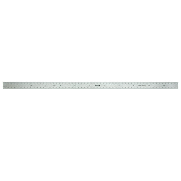 General Tools 1216 12-Inch Flex Stainless Steel Ruler - Walmart.com ...