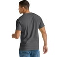 Hanes Men Short Sleeve T-Shirt 100% Cotton Tagless ComfortSoft Crew tee ...