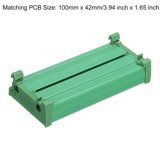 Uxcell DIN Rail Mount Carrier for 100mm x 42mm PCB, Housing, Bracket ...
