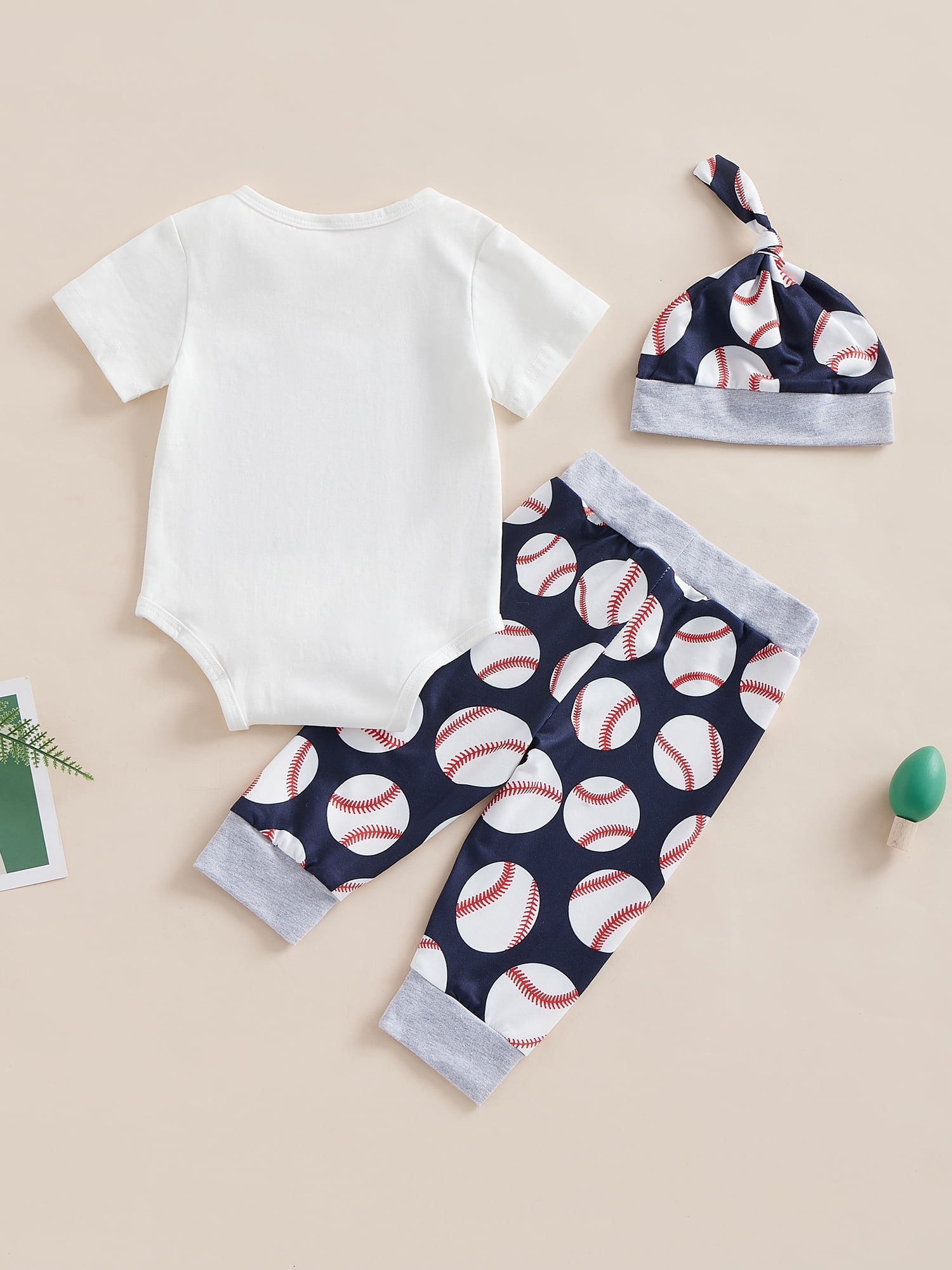 Newborn Baby Boy Baseball Clothes