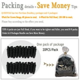 QUEENTAS 3 Packs 8mm Toni Curl Curly Crochet Hair for Black Women ...