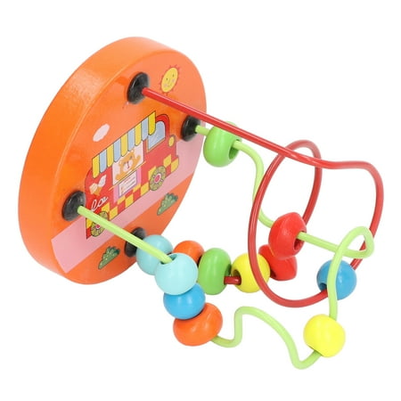 Fugacal Bead Maze Exercise Coordination Ability Cute Look Baby Roller ...