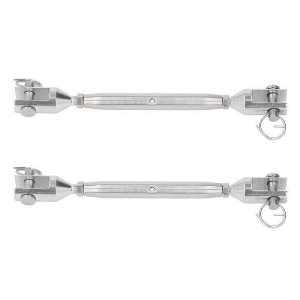 Stainless Steel M8 Turnbuckle for Wire Rope Tensioning - Marine Grade ...