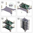 GeeekPi 6-Layers Raspberry Pi Cluster Case,Raspberry Pi Rack Case with Raspberry Pi Heatsinks ...