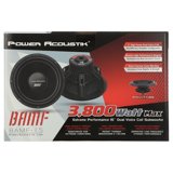 Power Acoustik BAMF 152 3,800W BAMF Series 15" Dual 2-1/2 Subwoofer ...